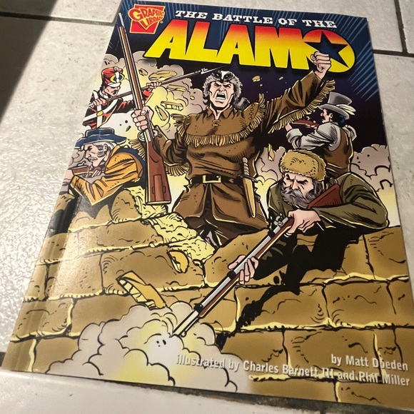 Graphic Library | Other | Graphic Library The Battle Of The Alamo Book ...